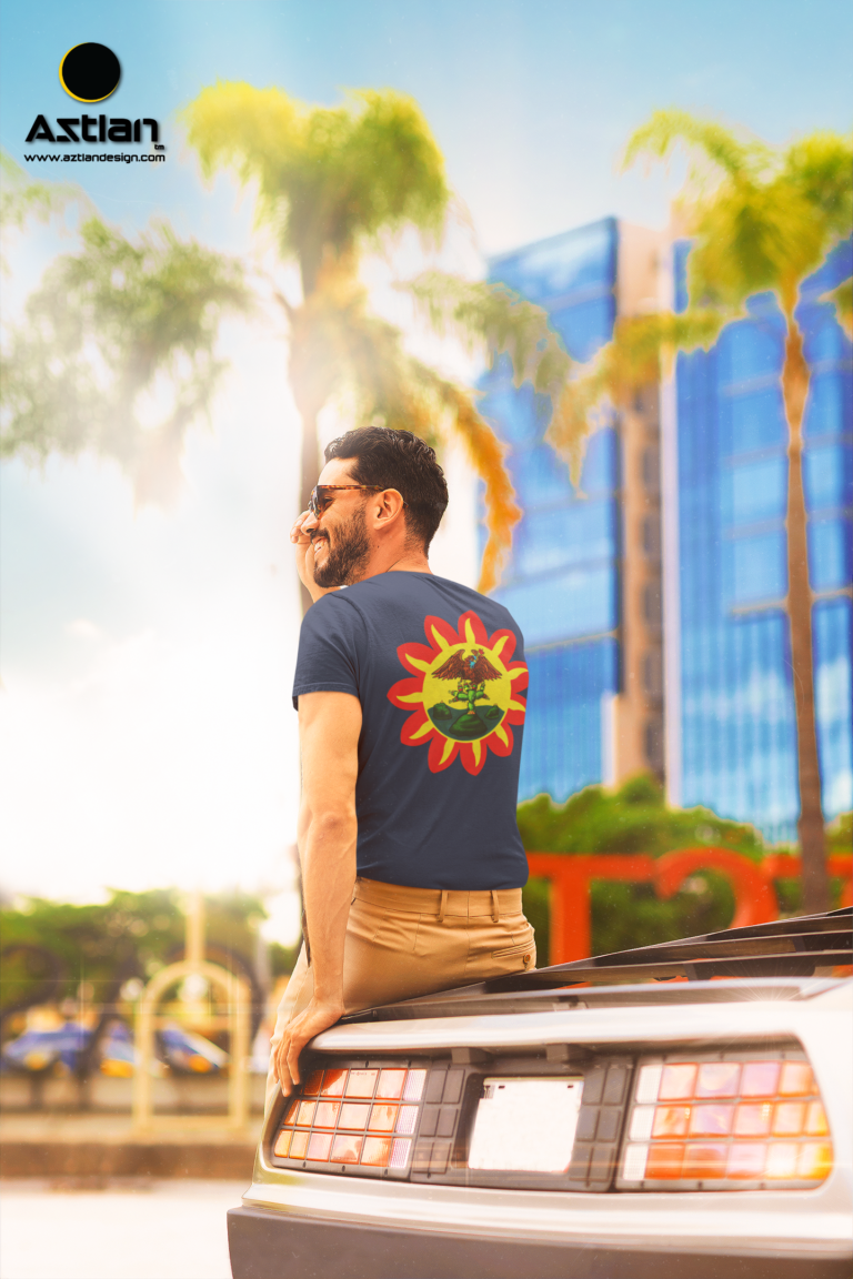 Mexica Flag | Art of Aztlan: Aztec Mesoamerican Mythology in Color