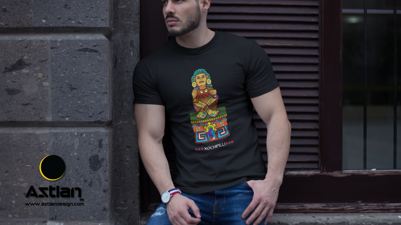 Xochipilli: The ‘Prince of Flowers’ | Aztlan Design’s Vibrant Digital ...