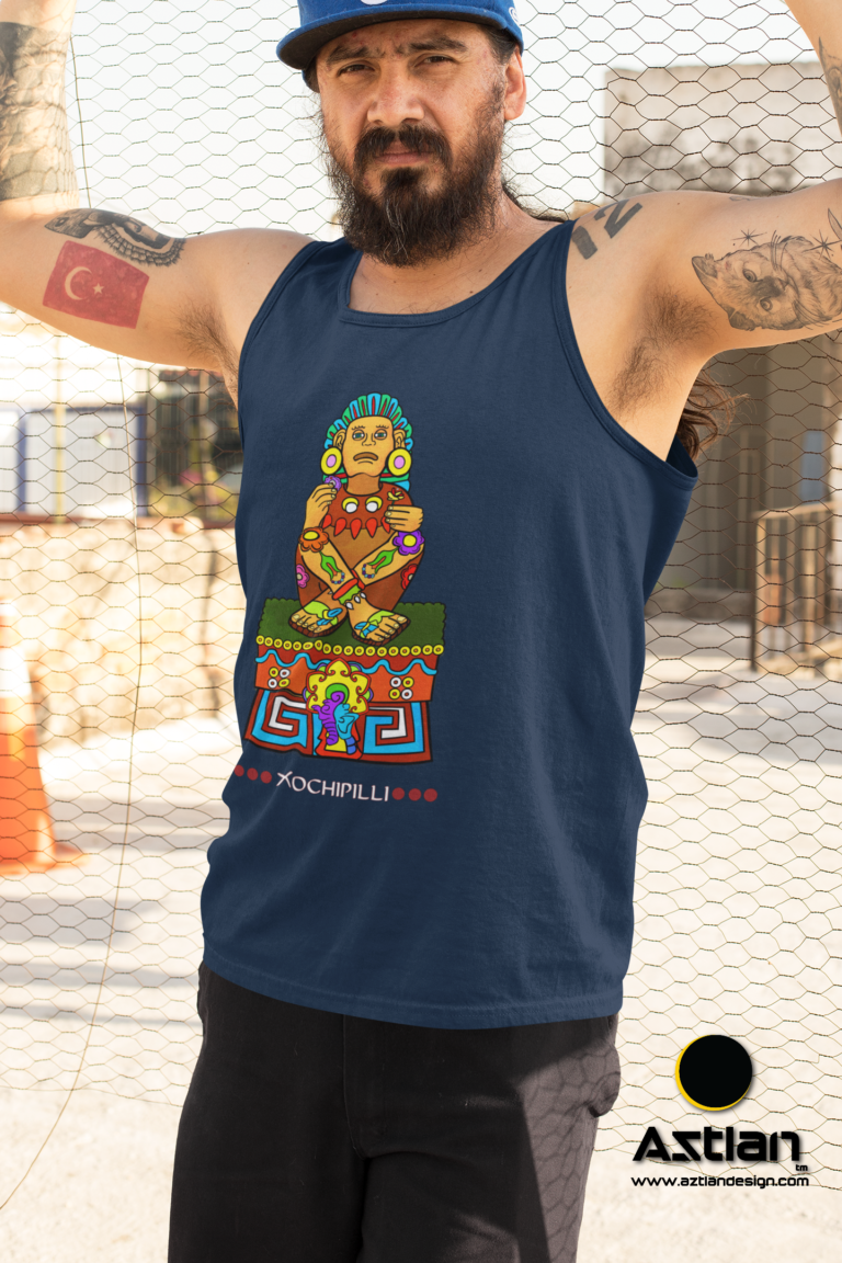 Xochipilli: The 'Prince of Flowers' | Aztlan Design's Vibrant Digital ...