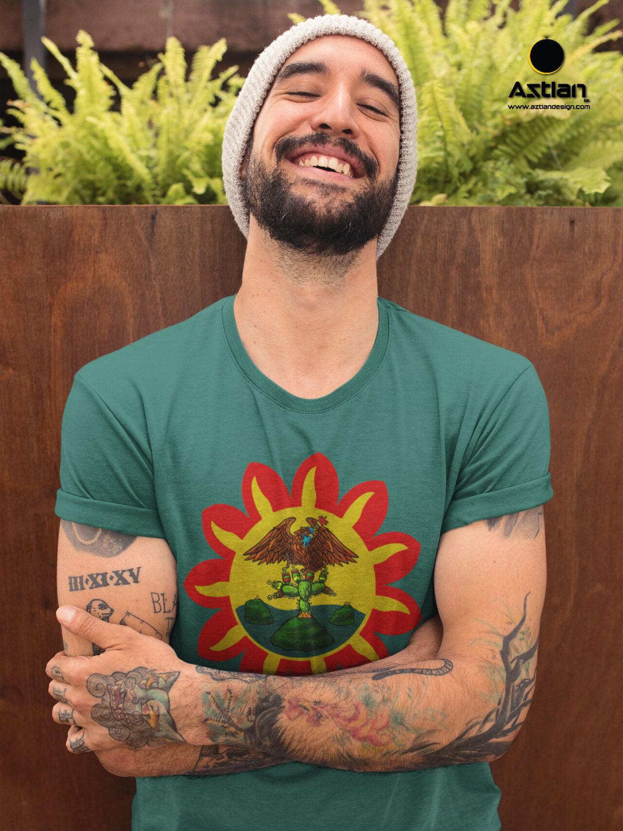 Mexica Flag | Art of Aztlan: Aztec Mesoamerican Mythology in Color